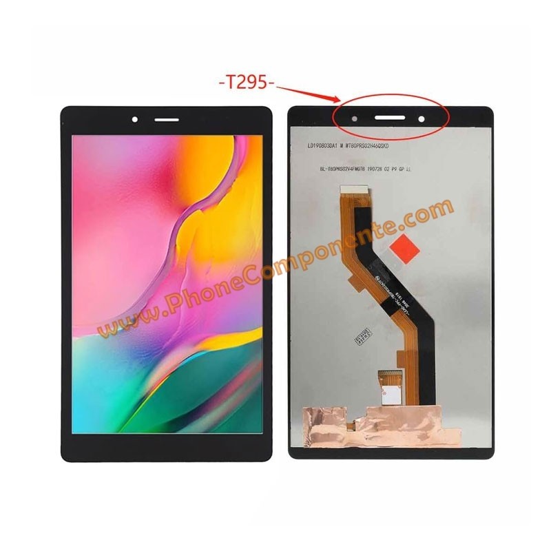 Pantalla Completa Para Samsung T295 Galaxy Tab A 8.0 4G 2019 _Negro